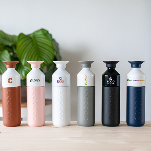 Dopper bedrukken met logo | uit voorraad | GRATIS bezorgd - Greengiving.nl