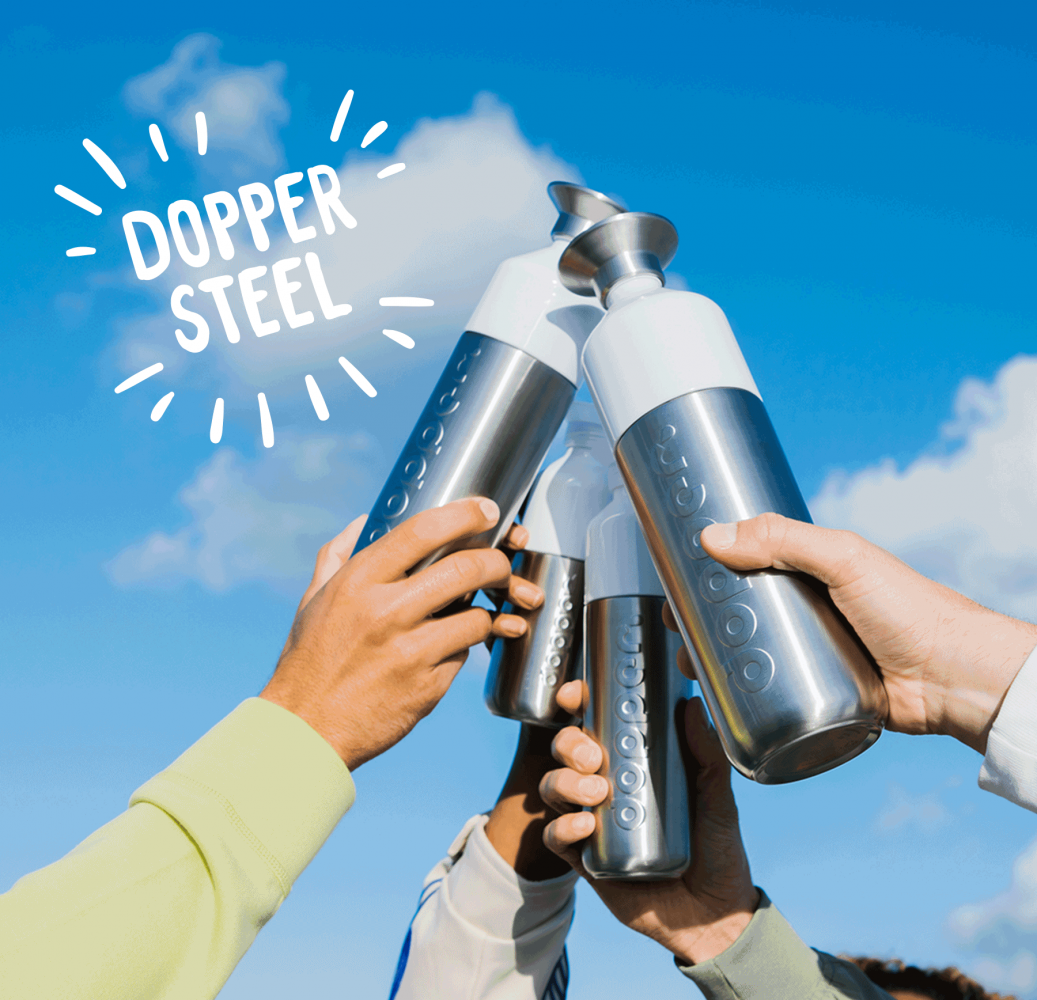 Dopper Steel | 1,1 liter | Eco geschenk - Greengiving.nl