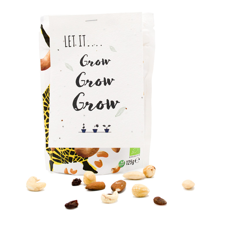Stazak met noten | Eco relatiegeschenk - Greengiving.nl