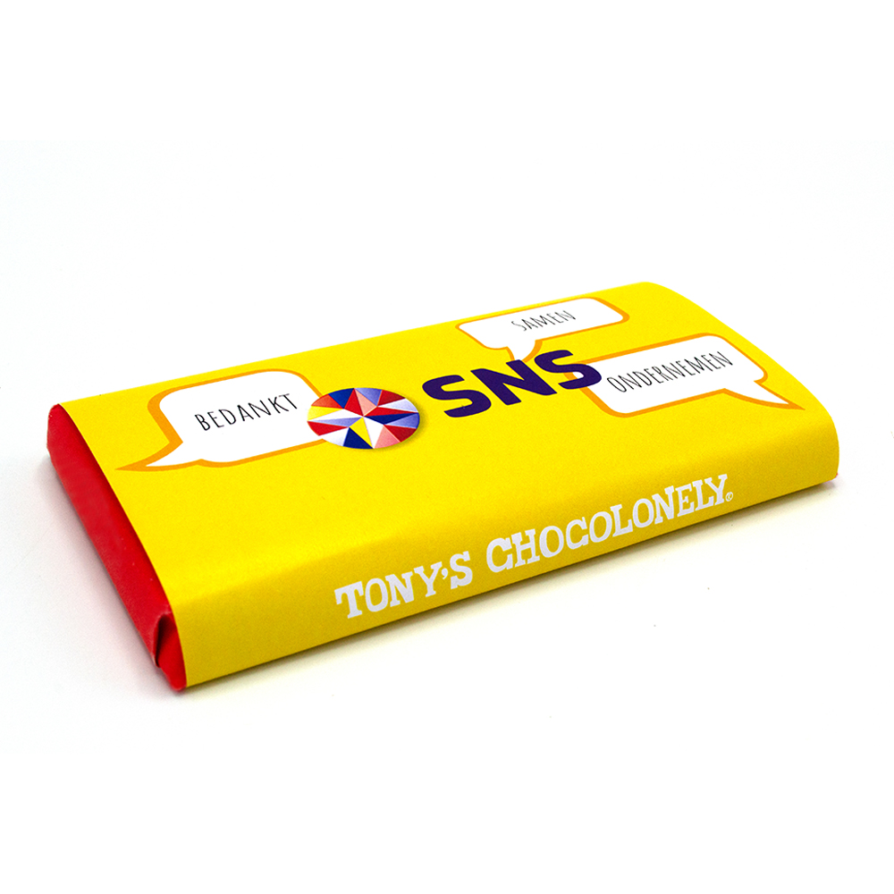 Tony's Chocolonely (180 gram) | eigen wikkel - Greengiving.nl