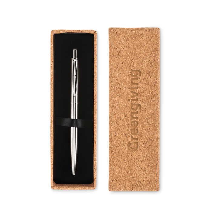 Pen van gerecycled RVS | Eco geschenk - Greengiving.nl